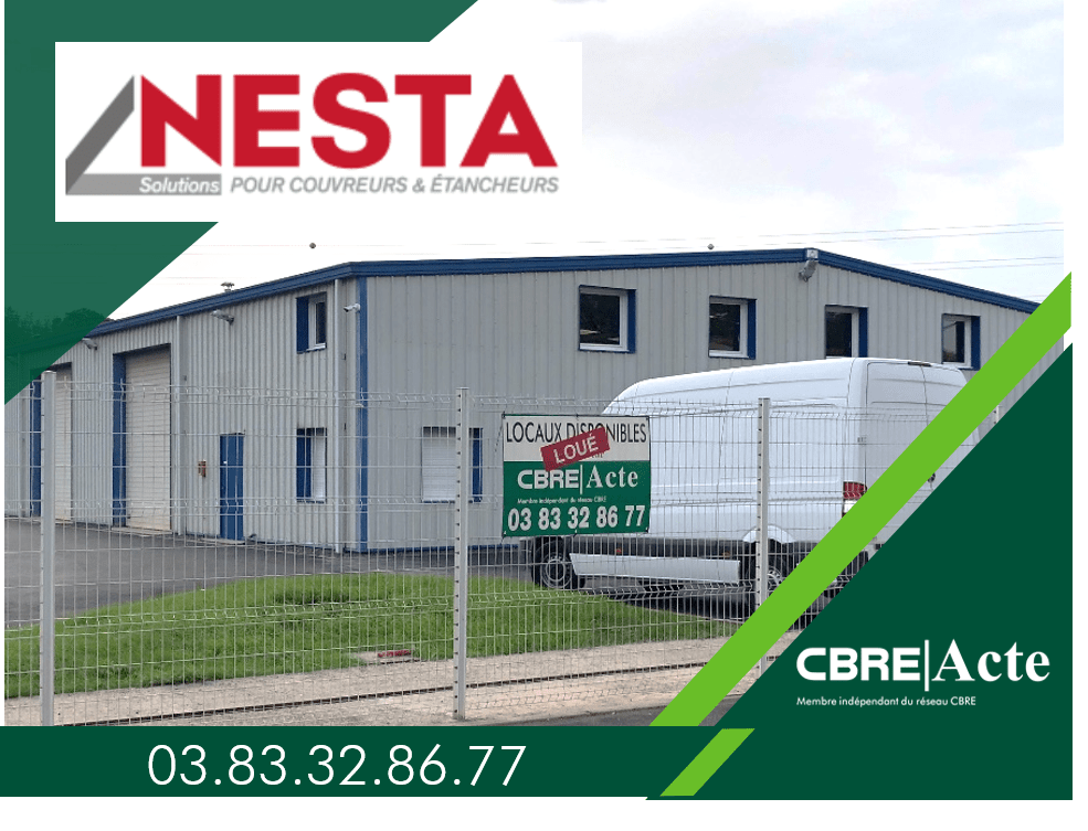 CBRE ACTE installe la société NESTA à MESSEIN › CBRE Acte