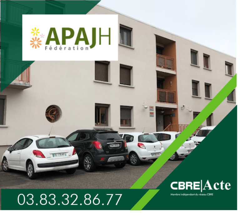L'association APAJH déménage à MAXEVILLE (54) › CBRE Acte